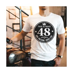 48th Birthday Svg 48th Birthday Png Happy Birthday Svg Cake Topper Svg ...