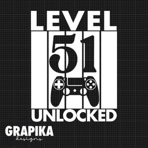 51st Birthday Svg 51st Birthday Png Happy Birthday Svg Cake Topper Svg ...