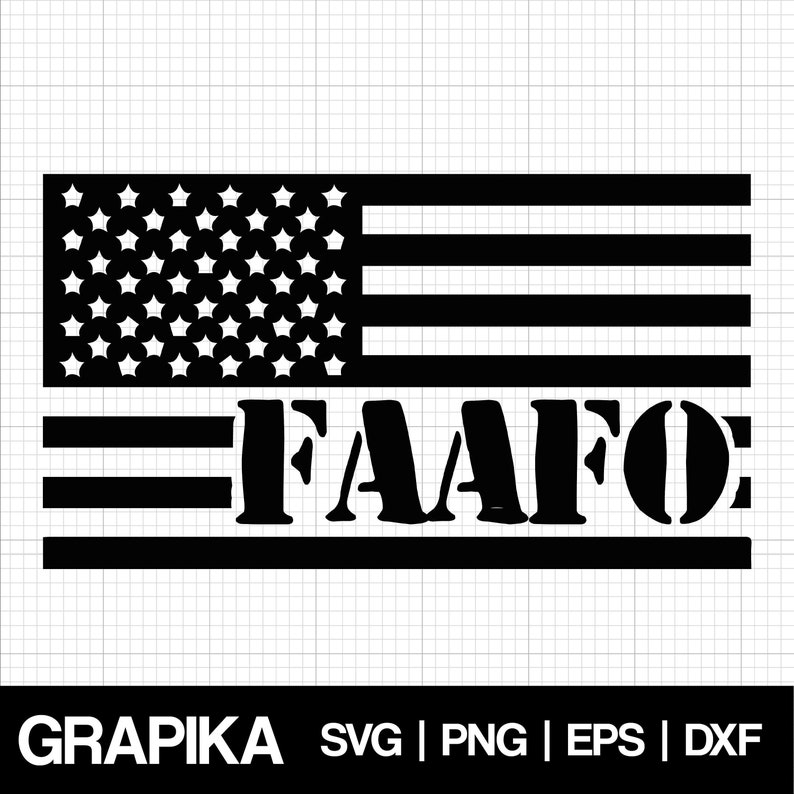 FAAFO American Flag Svg Png American Flag FAFO Svg 2nd - Etsy