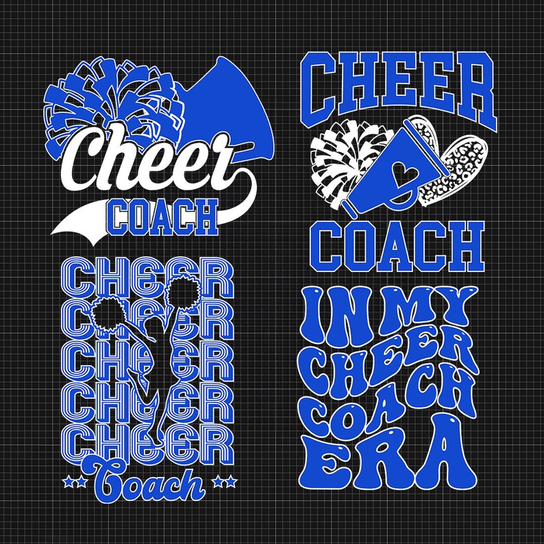 Cheer Coach Svg Cheerleader Svg Cheer Svg Cheer Coach Shirt Cheer Coach ...