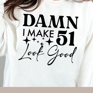 51st Birthday Svg 51st Birthday Png Happy Birthday Svg Cake Topper Svg ...