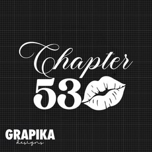 53rd Birthday Svg 53rd Birthday Png Happy Birthday Svg Cake Topper Svg ...