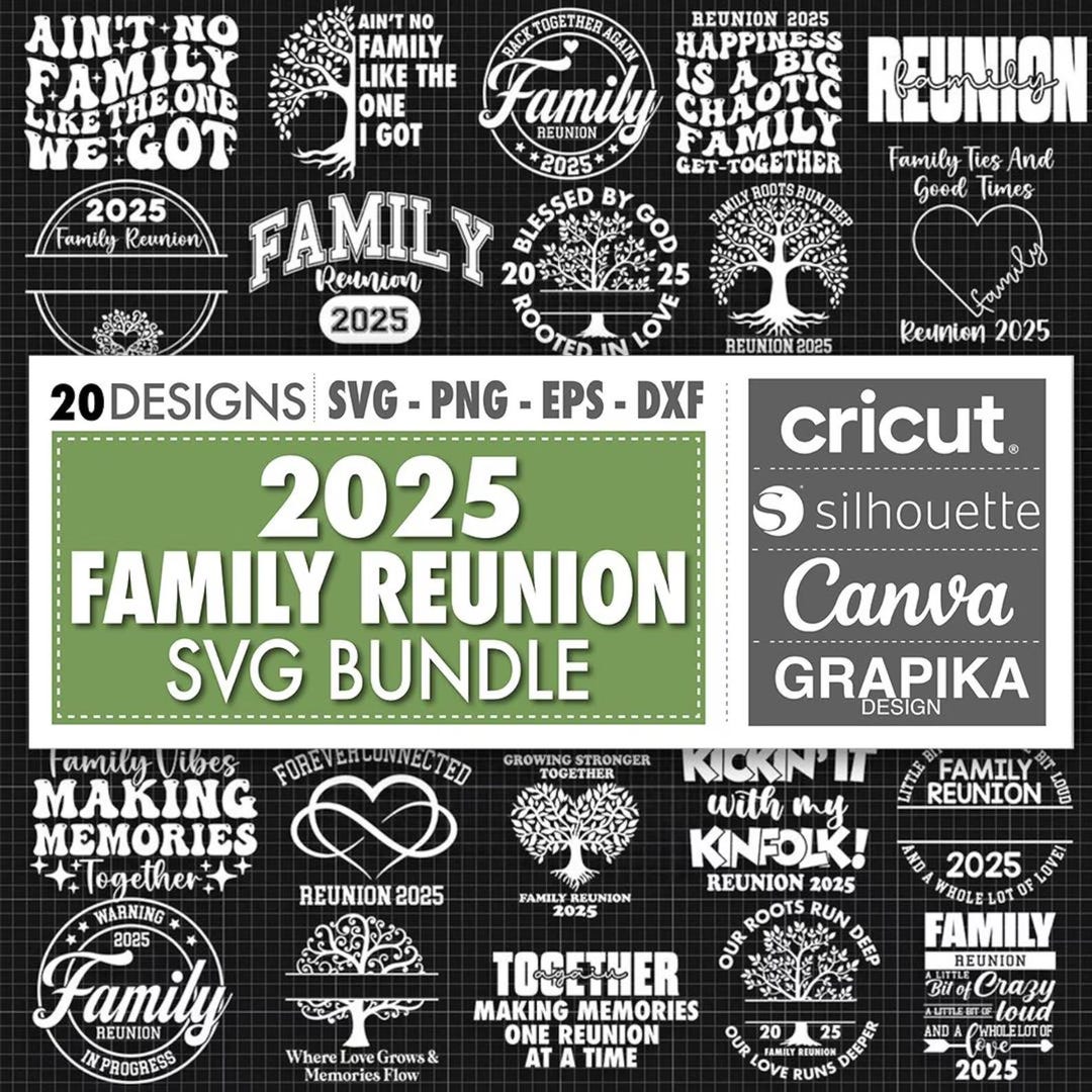 Family Reunion Svg Family Reunion 2025 Family Svg Family Reunion Tree ...