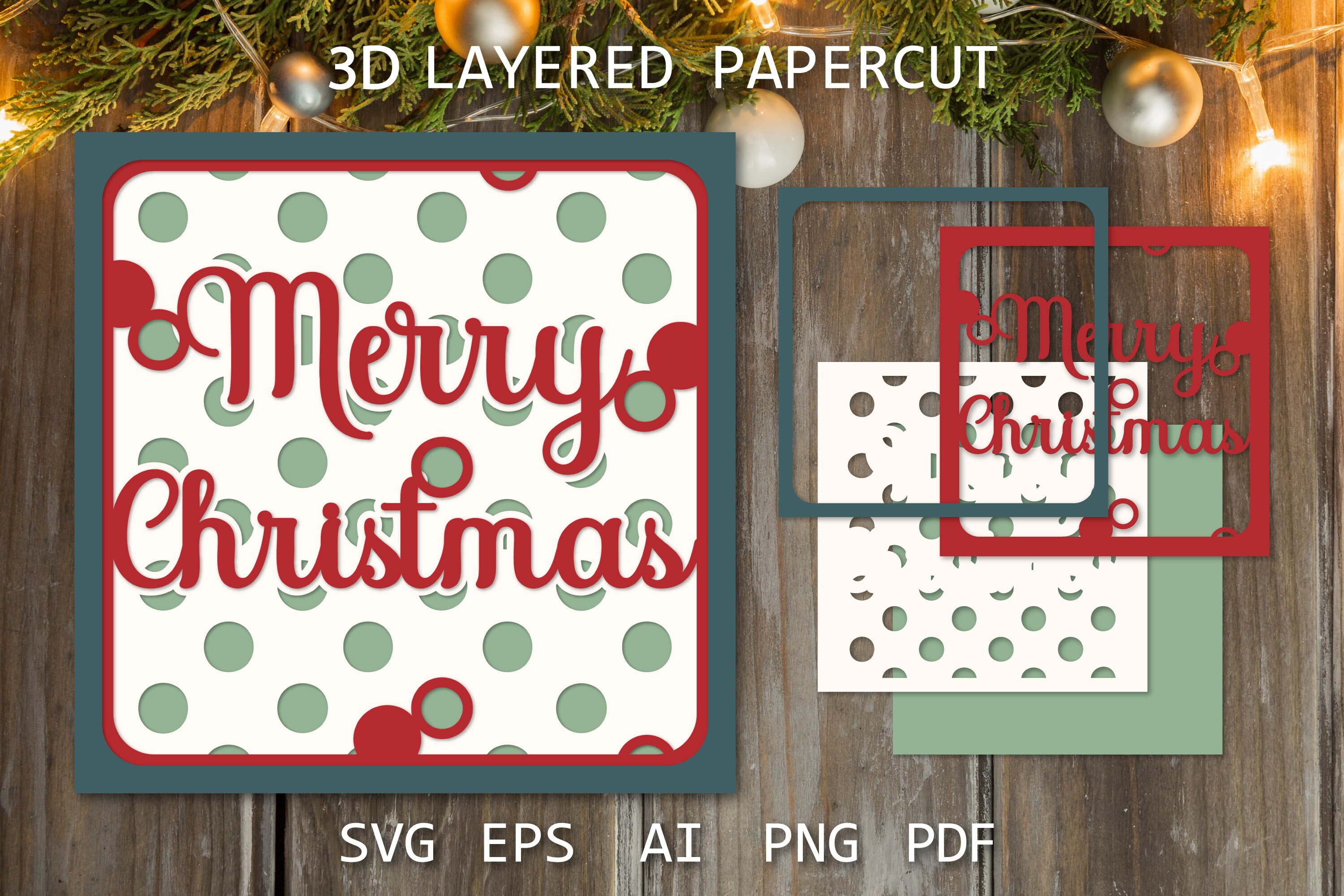Big Christmas Cards Bundle SVG | Christmas Cards, Paper Cutting ...