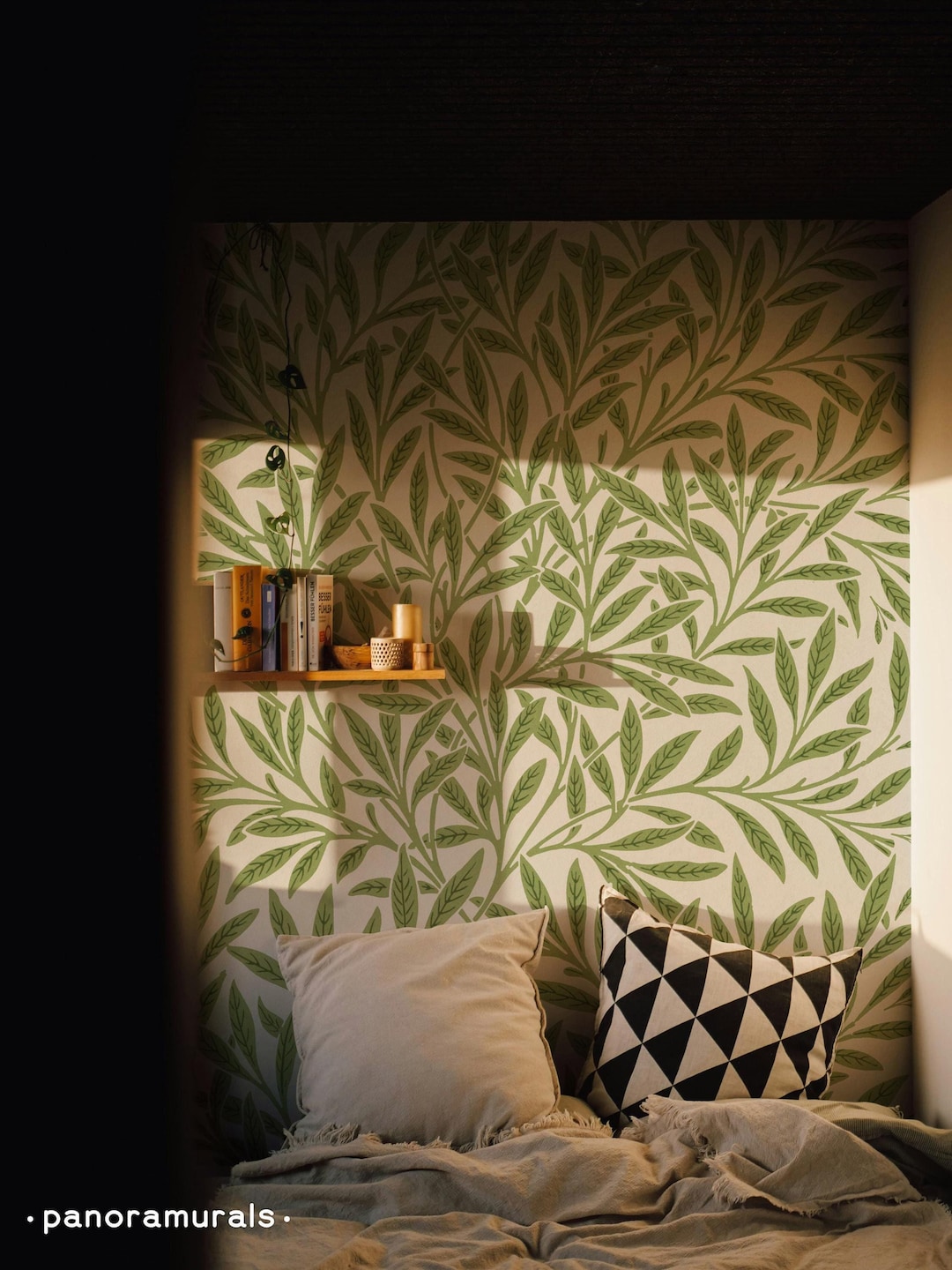 Willow Pattern Wallpaper, William Morris, Famous Painting, Leaves ...