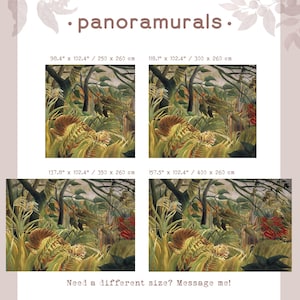 Tiger in a Tropical Storm Wallpaper, Henri Rousseau's Famous Painting ...