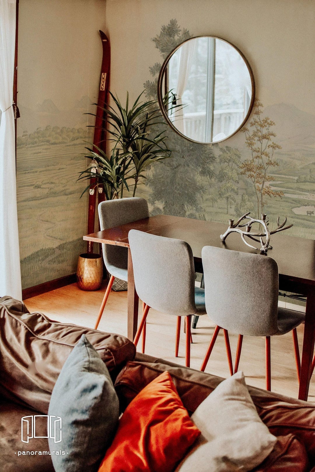 Java Landscape Removable Modern Wall Mural Scenic Renters' Wallpaper ...