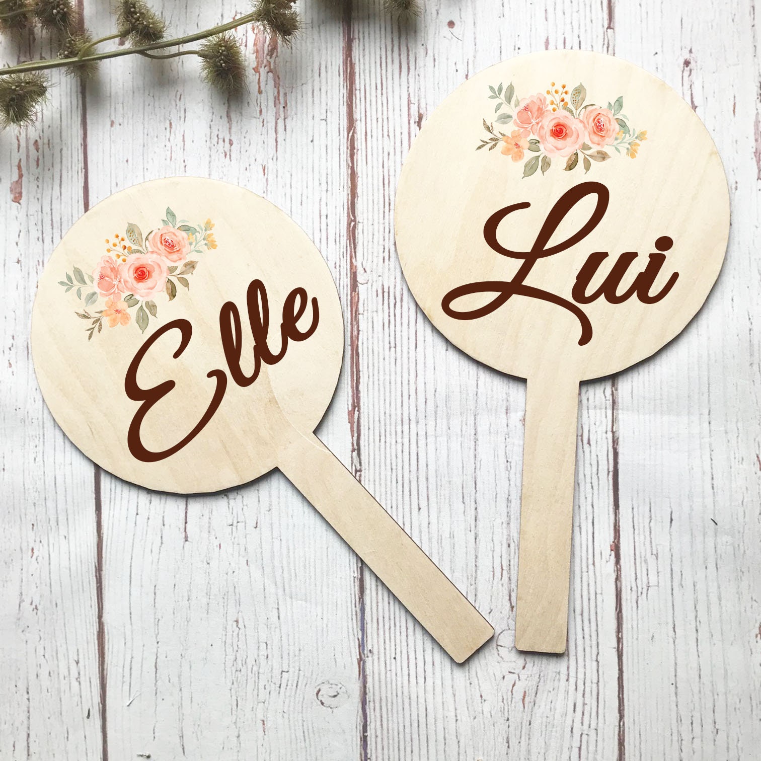 Jeu de mariage, pancarte elle et lui - Etsy France
