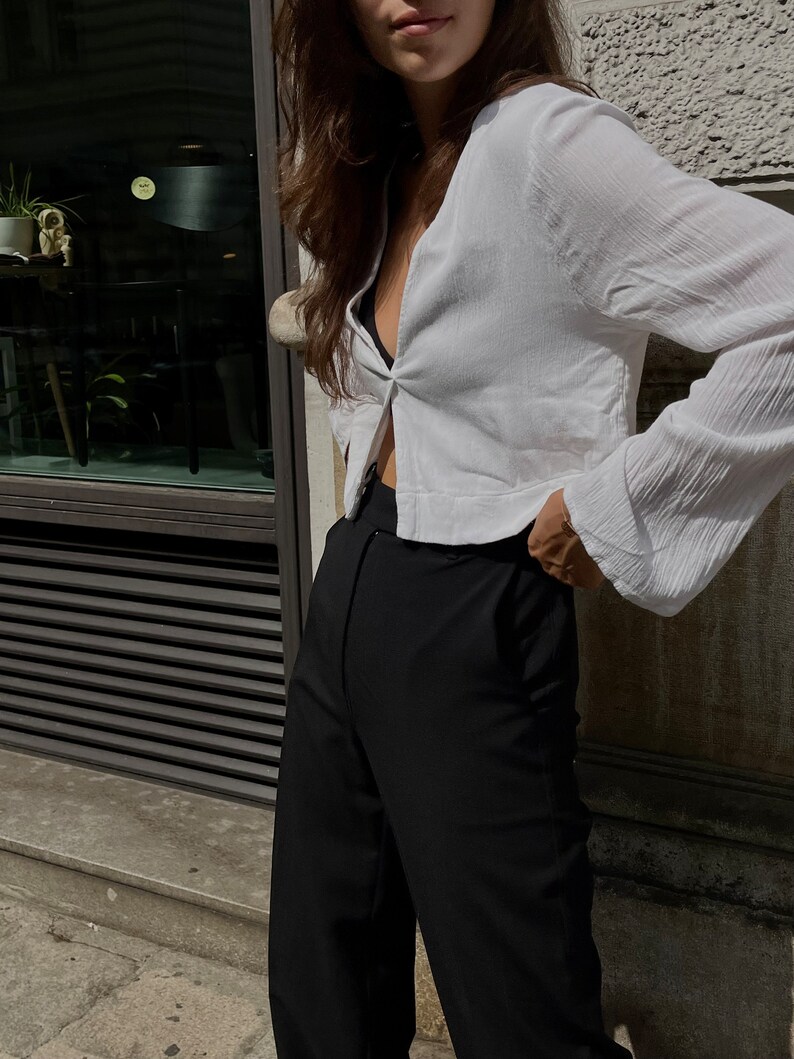 The Flowy Airy Top - Sewing Pattern - Etsy