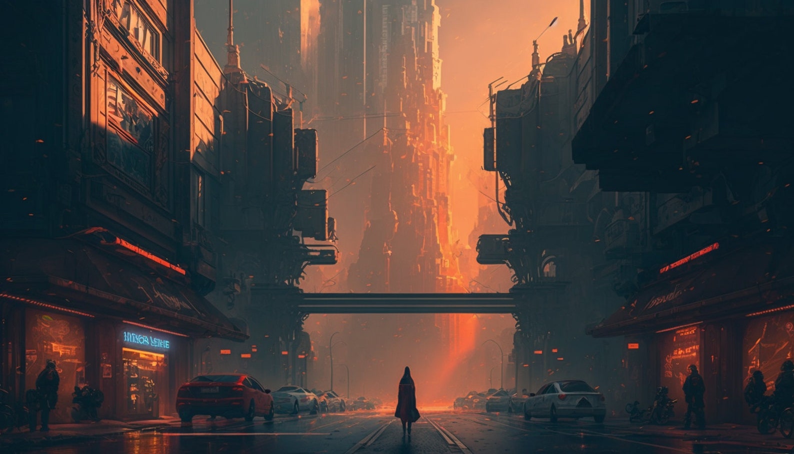Cyberpunk Wallpaper, 5 Cyberpunk Digital Wallpaper Images, Cyberpunk ...