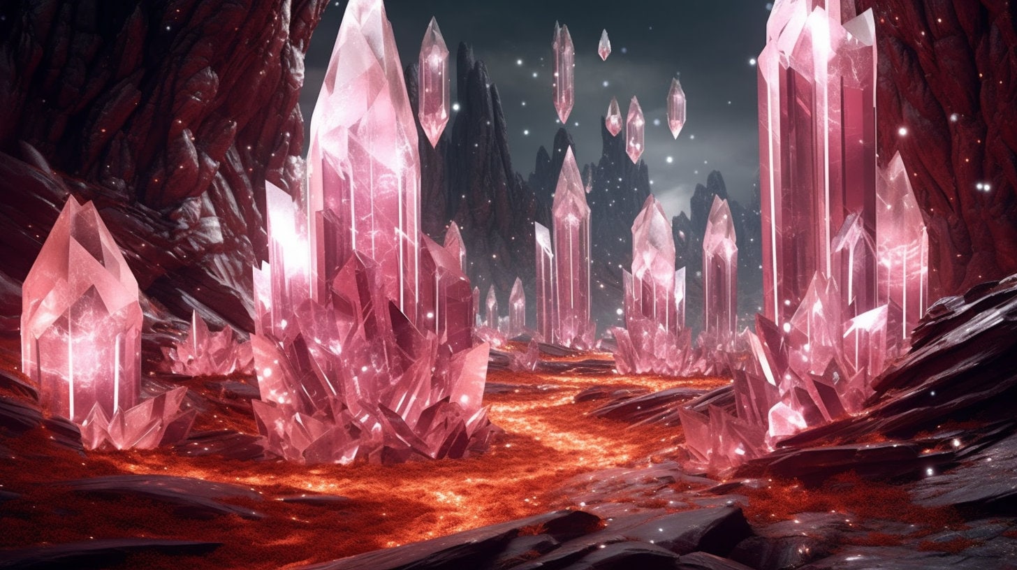 5 Fantasy Crystal Cave Wallpaper Images, Enchanted Cave Desktop ...
