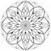24 Page Printable Mandala Coloring Pages, Mandala Pattern, Coloring ...