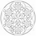 24 Page Printable Mandala Coloring Pages, Mandala Pattern, Coloring ...
