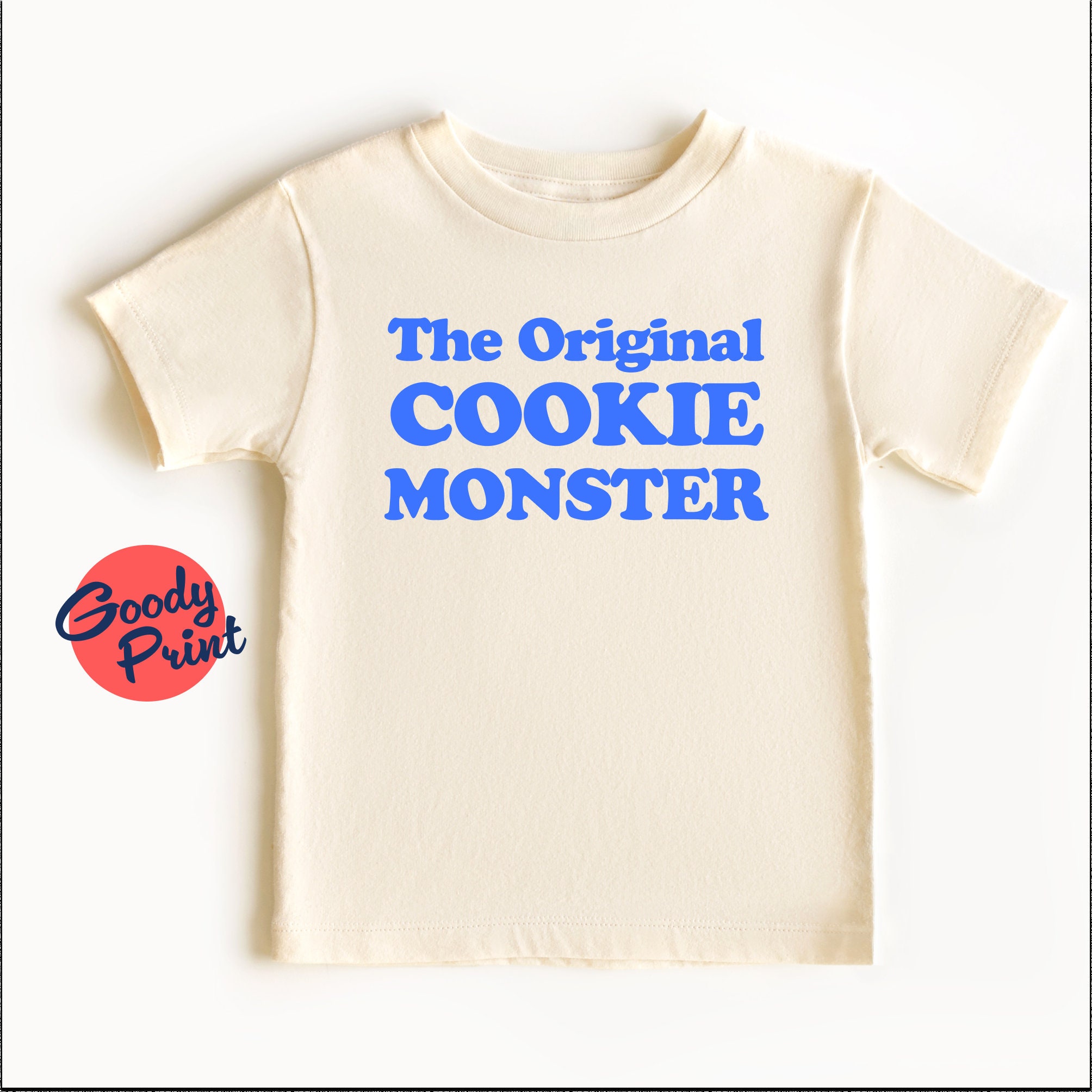 The Original Cookie Monster Shirt for Toddler, Funny Cute Graphic ...