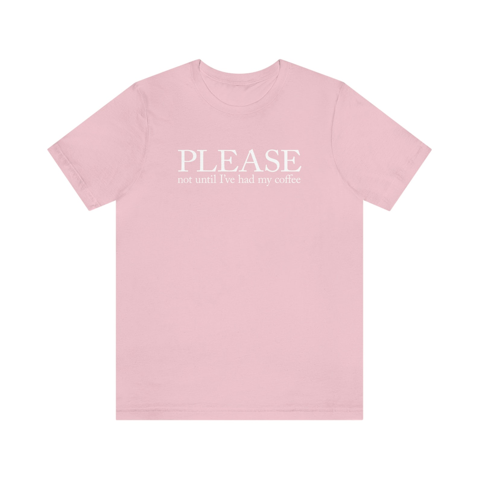 Please Not Until I've Had My Coffee Shirt, Coffee Lover Shirt, Funny ...