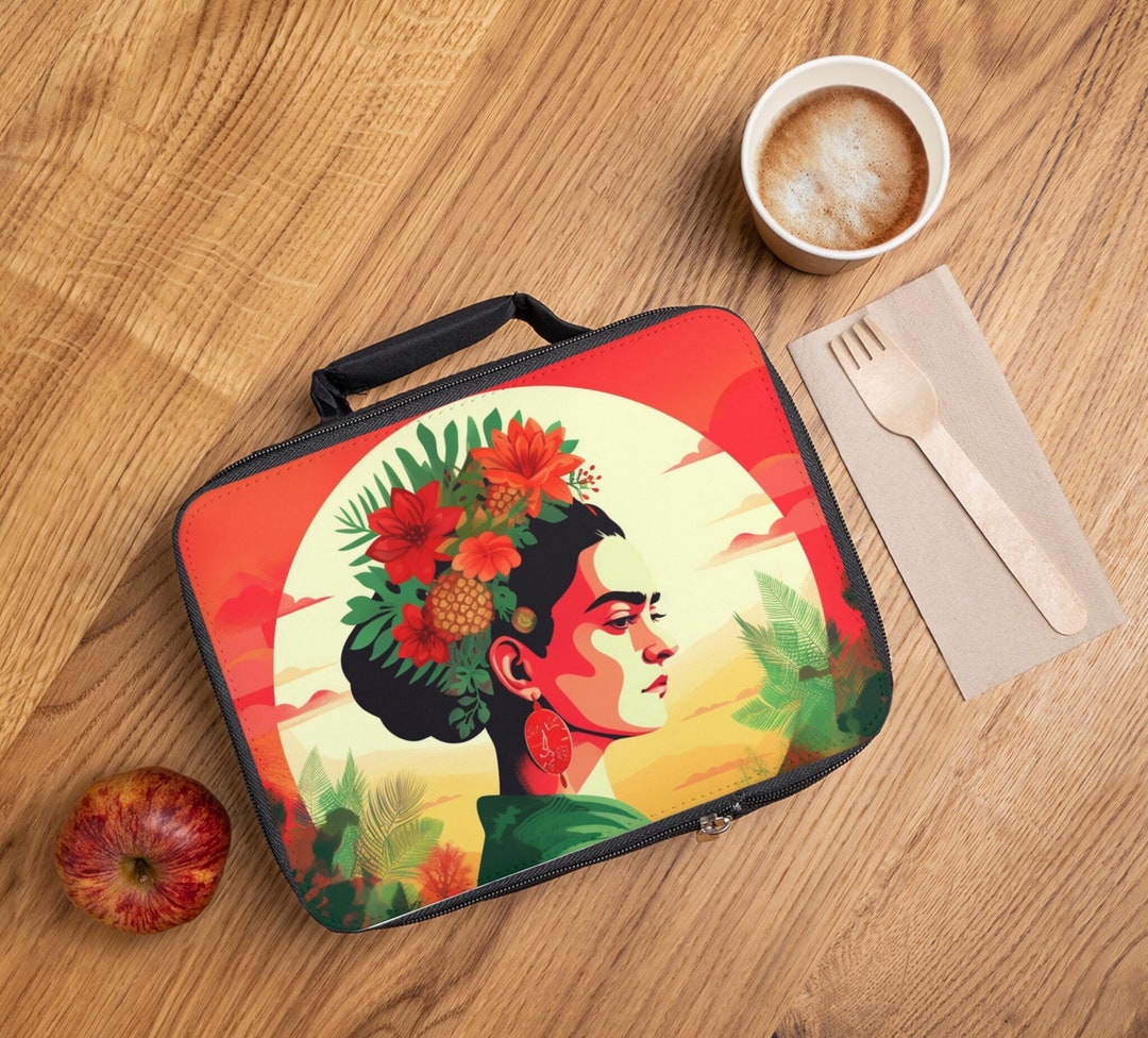 Nurse Graduation Gifts Floral Bagged Lunch Bag Lunch Box Frida Makeup ...