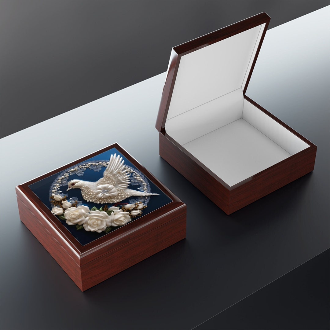 Zeta Phi Beta Sorority Initiation Gift Dove Prayer Box Sorority Pin Box ...