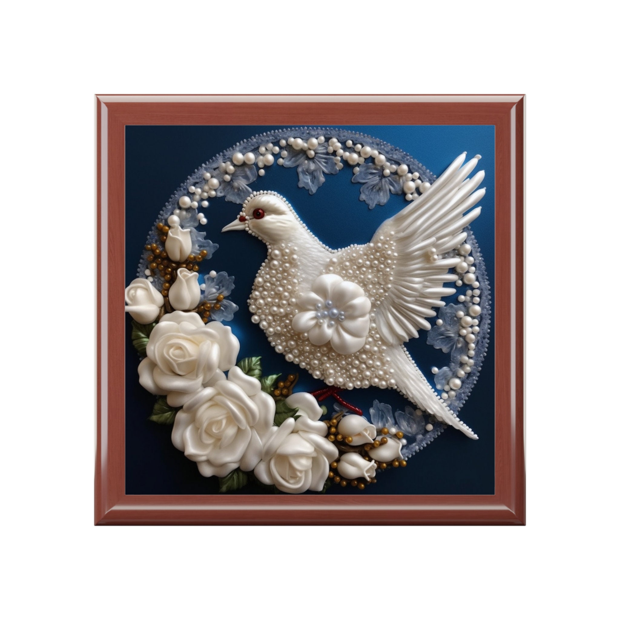 Zeta Phi Beta Sorority Initiation Gift Dove Prayer Box Sorority Pin Box ...