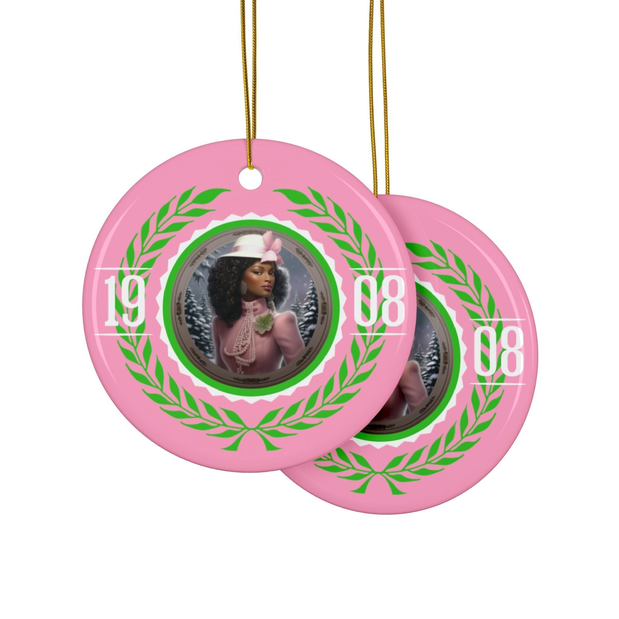 AKA Sorority Gifts Alpha Kappa Alpha Sorority Christmas Ornaments ...