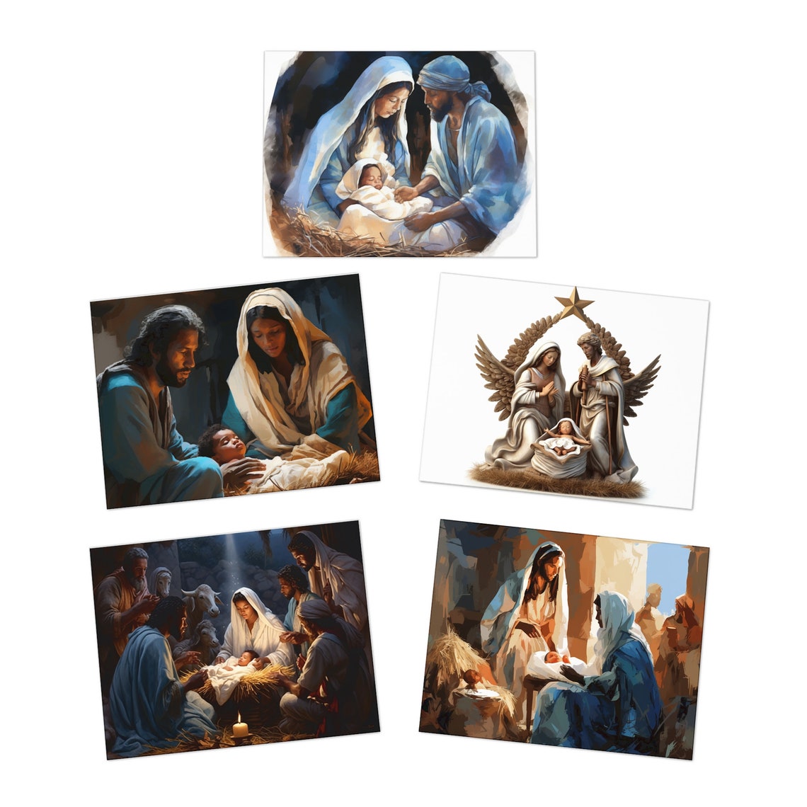 African American Christmas Cards Black Nativity Boxed Set African ...
