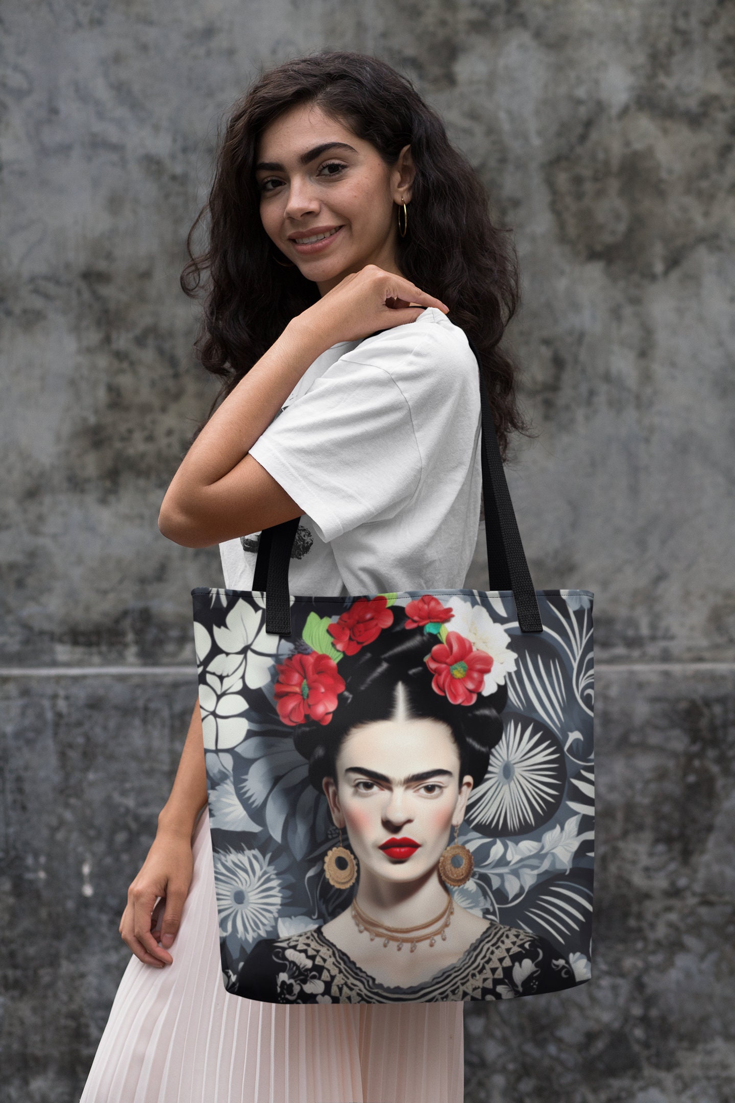 Frida Kahlo Laptop Tote Bag Frida Gifts Frida Kahlo Mexican Art ...