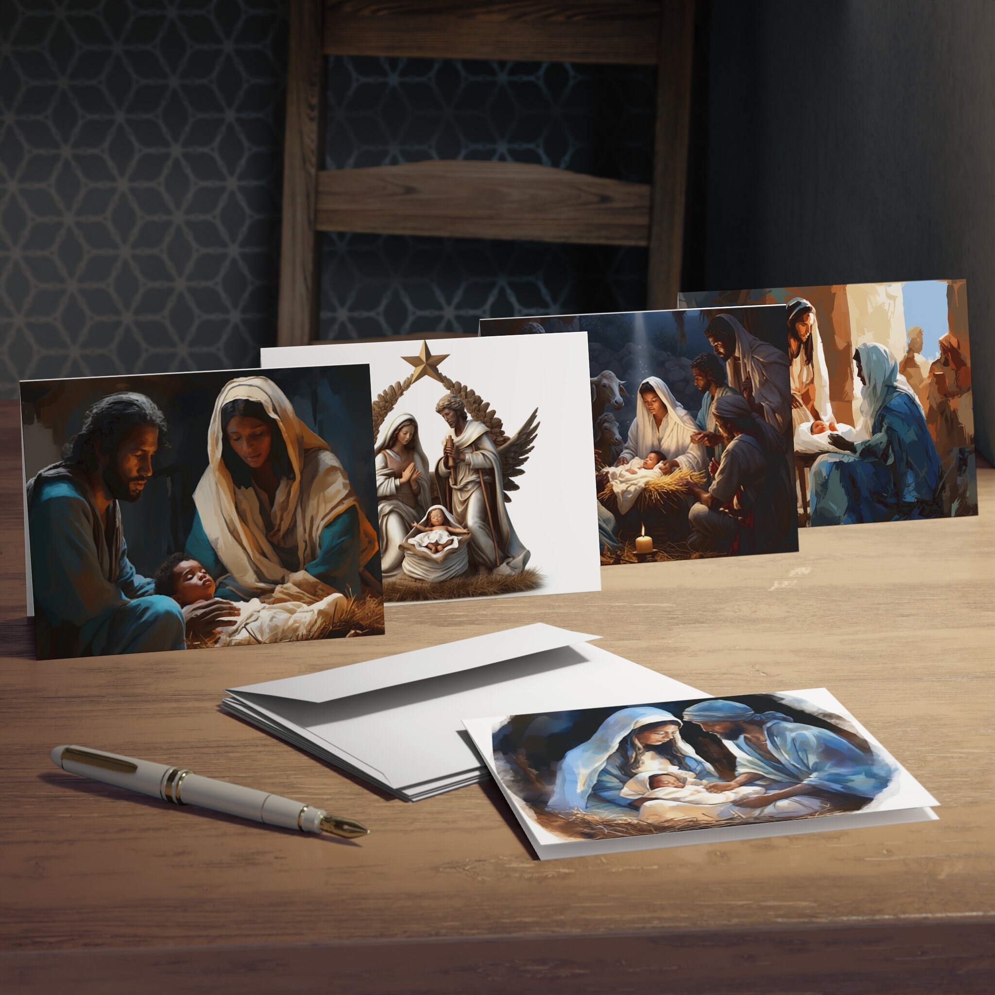 African American Christmas Cards Black Nativity Boxed Set African ...