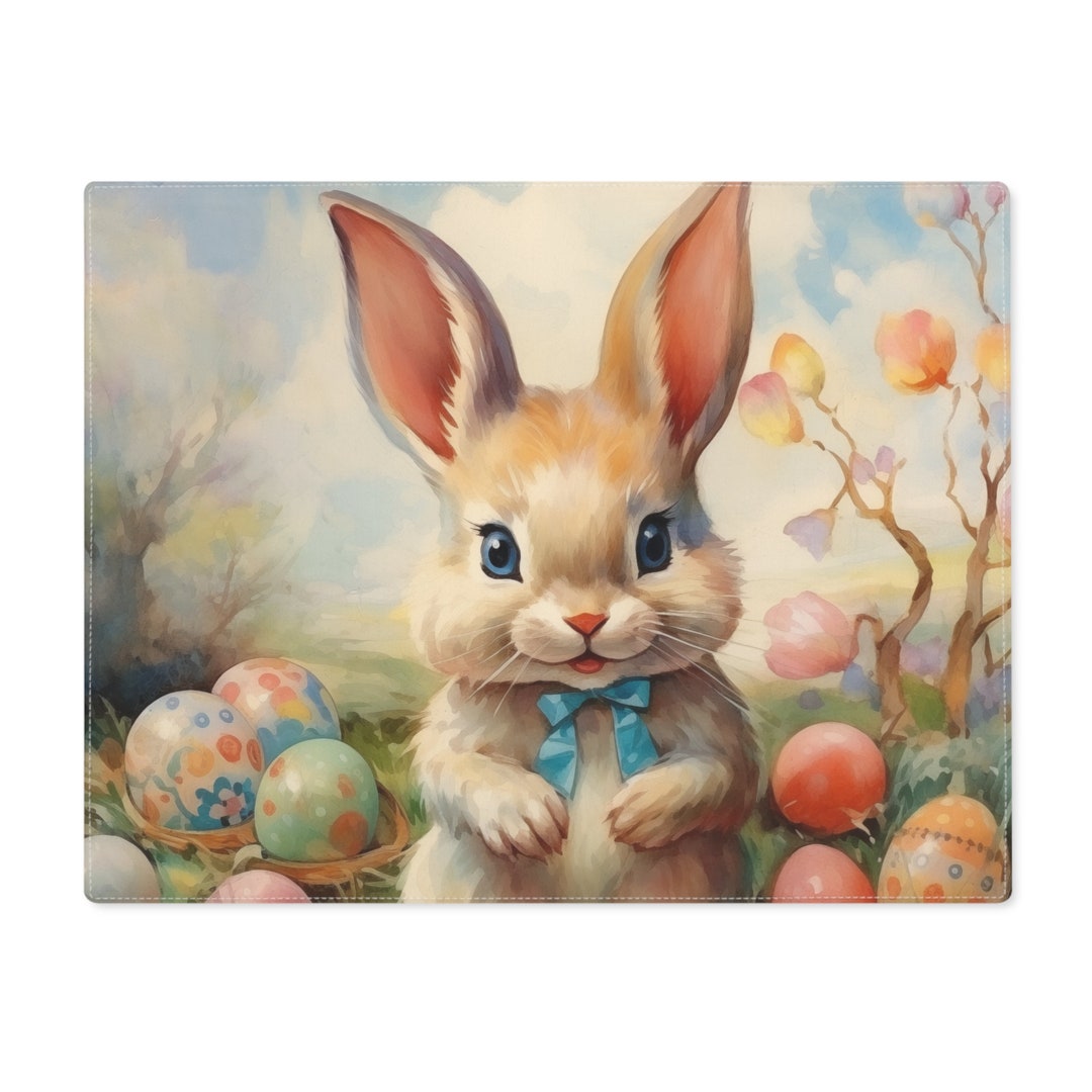 Easter Decor Easter Bunny Decoration With Pastel Easter Basket Decor ...