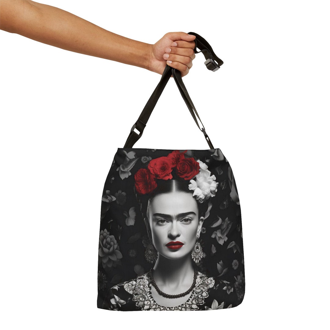 Frida Kahlo Crossbody Totebag Frida Mexican Art BOHO Hippy Bag School ...
