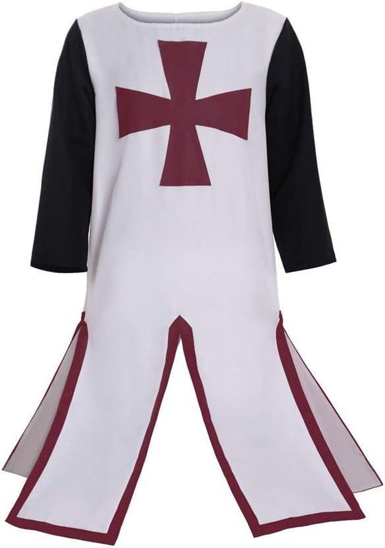 Texin Medieval Crusader Knights Templar Renaissance Costumes Tunic ...