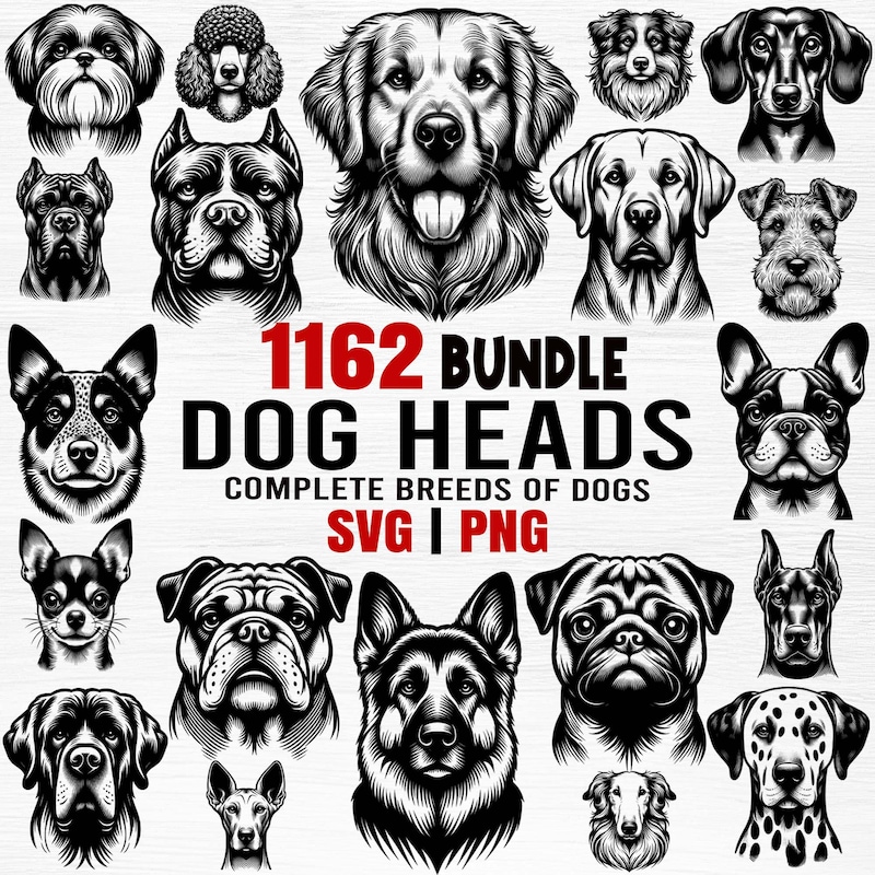 Dog Svg Files - Etsy