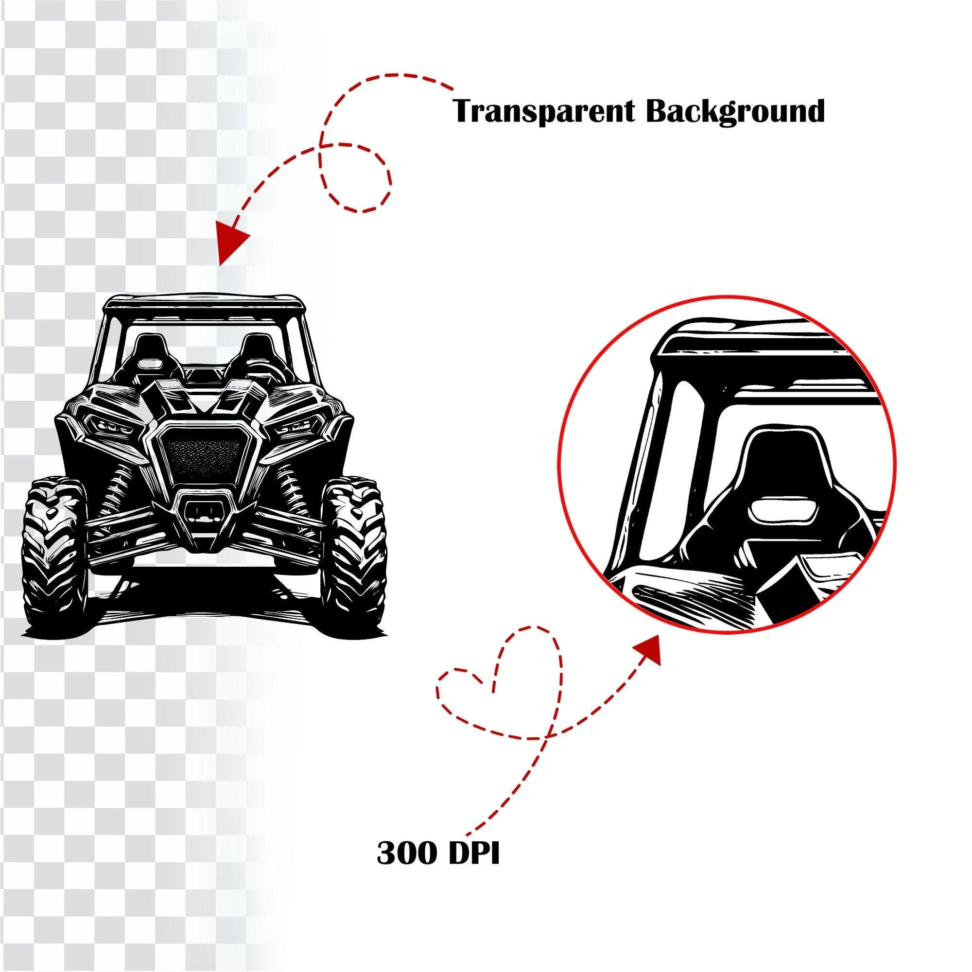 UTV SVG Bundle: Off-road Side-by-side Clipart (digital Downloads) - Etsy