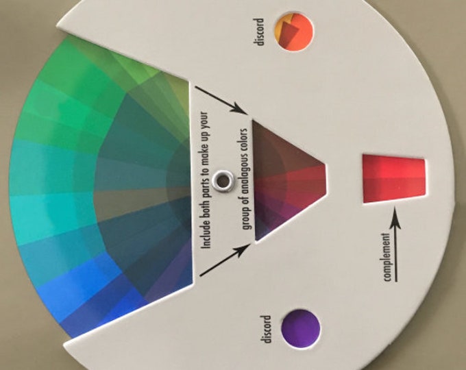 Ver 2.0 Printable Color Wheel, Printable Color Wheel, Easy to Use ...