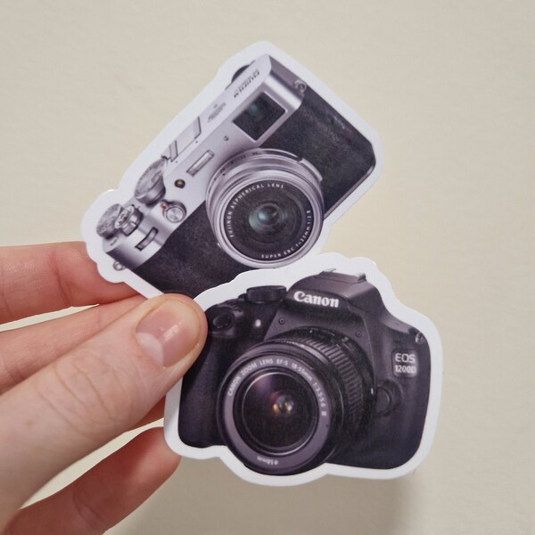 Camera Stickers - Etsy