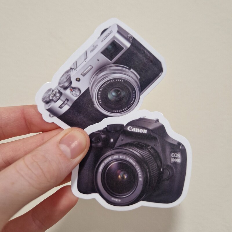 Camera Stickers - Etsy