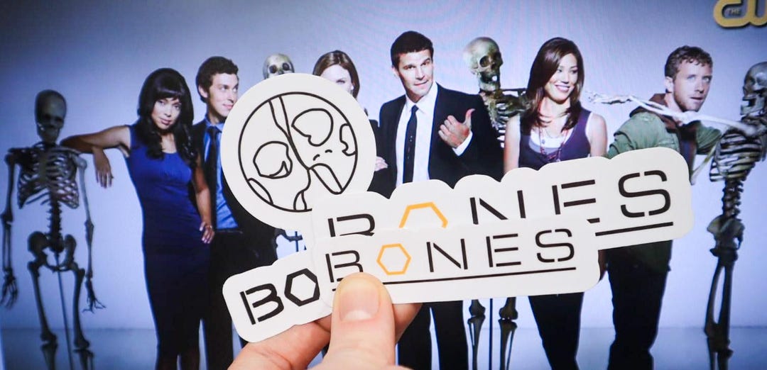 Bones TV Show Stickers: King of the Lab. Gifts for TV Show Lovers ...