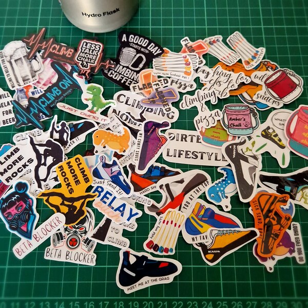 Climbing Stickers - Etsy