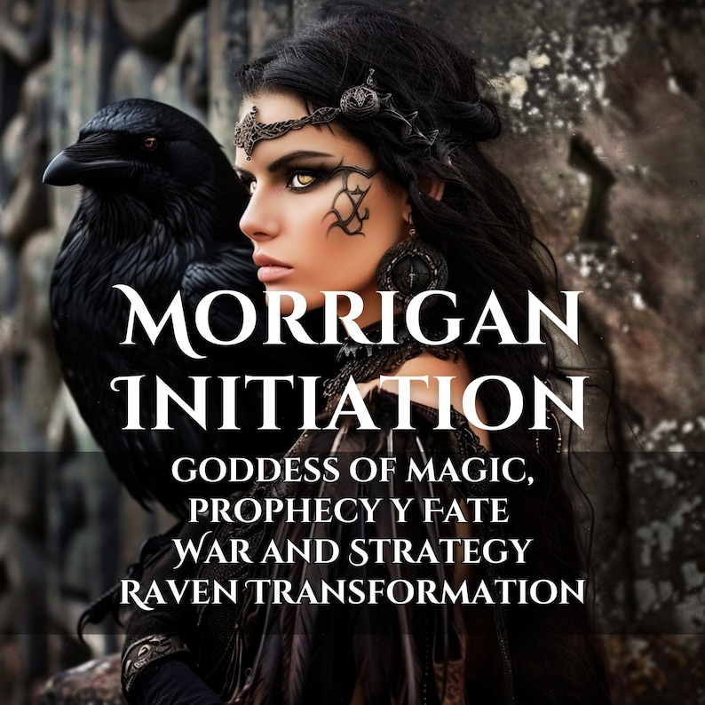 Initiation With Great Goddess Morrigan, the Celtic Goddess of Strength ...