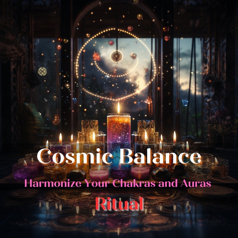 Cosmic Balance Harmonize Your Chakras and Auras - Etsy