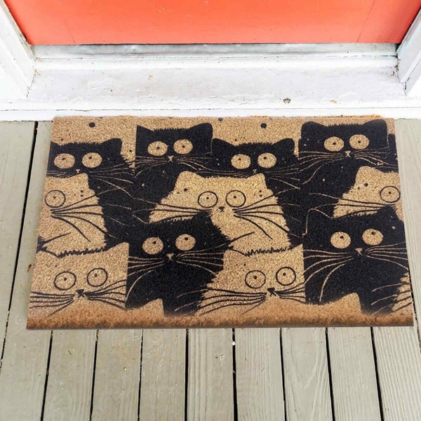 Cat Door Mats Outdoor - Etsy