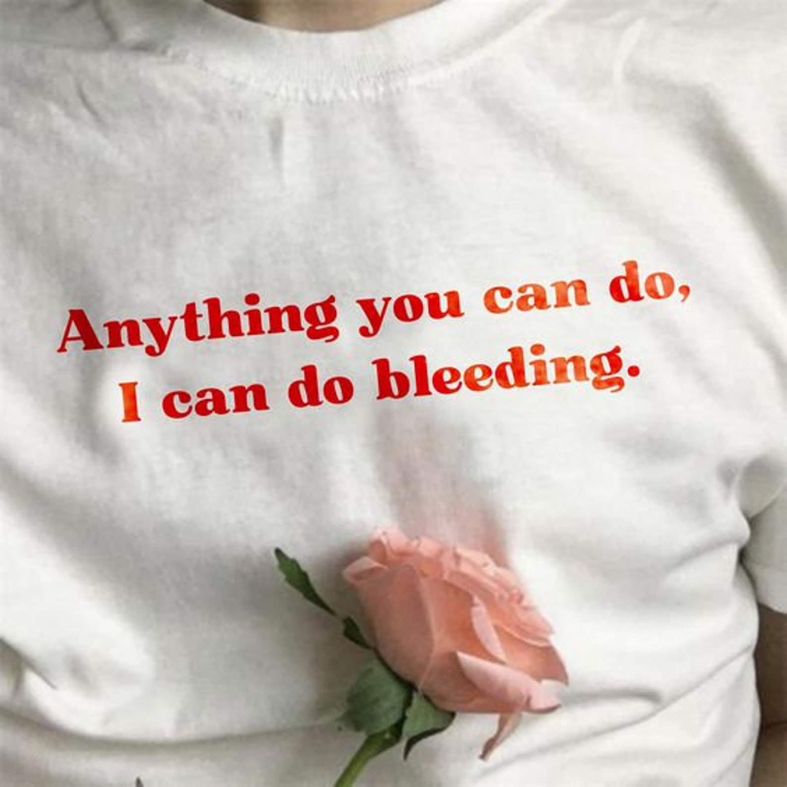 I Can Do Bleeding, Aesthetic T-shirt 2000s Inspired Tee, Graphic T ...