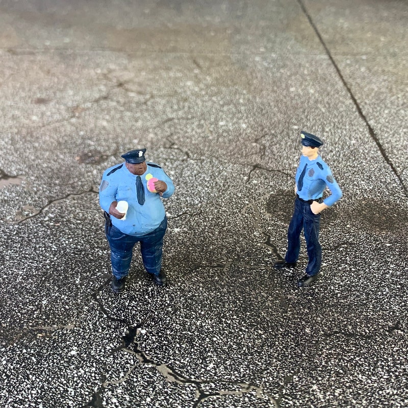 1/43 Police Car - Etsy UK