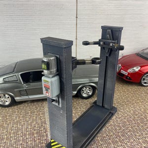 1-24 1-25 Scale TOY Car Twin Post Lift Elevator for Garage Work Shop ...