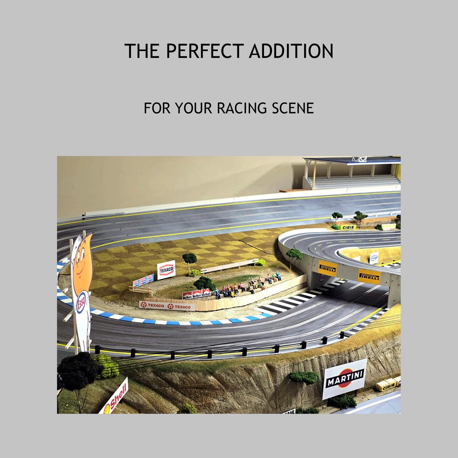 1-43 Scale Fan Figures Set – 16 Mini Spectators Supporters + 2 ...