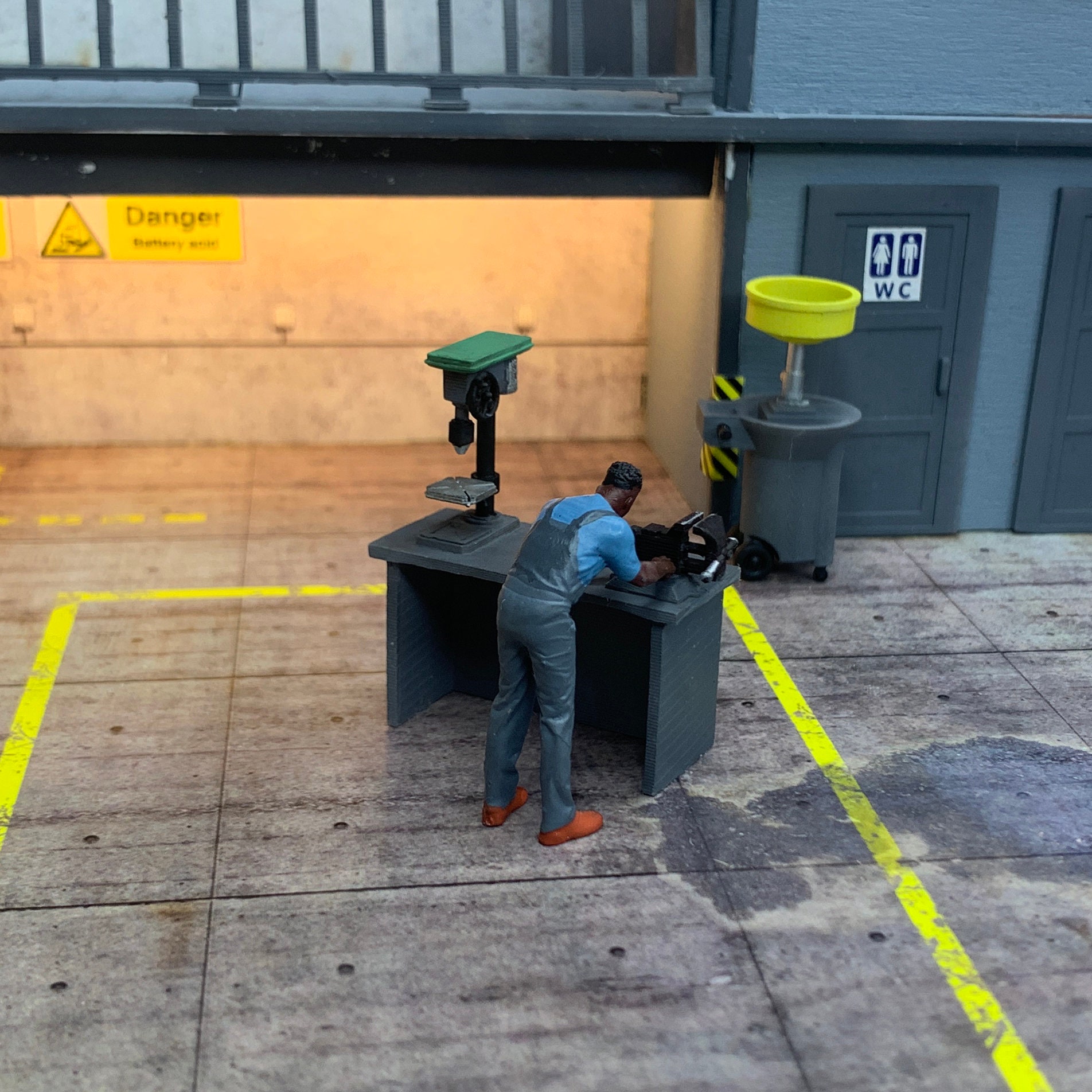 1/43 Garage Car Service Diorama Machine Tools Set 2 - Etsy