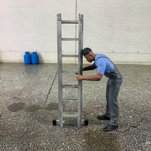 1-18 Scale Extendable Metal Ladder - Etsy