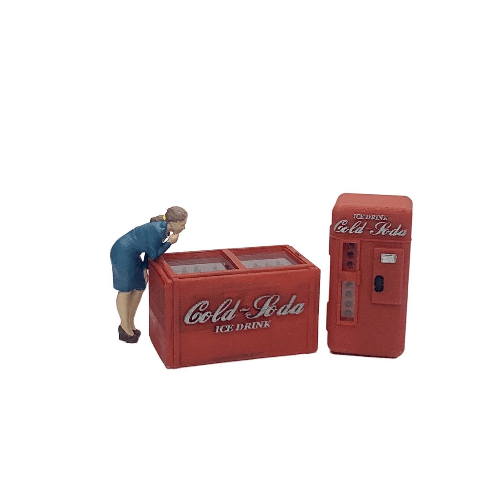 1/43 Scale Diorama Vending Soda Machine Vintage Style - Etsy
