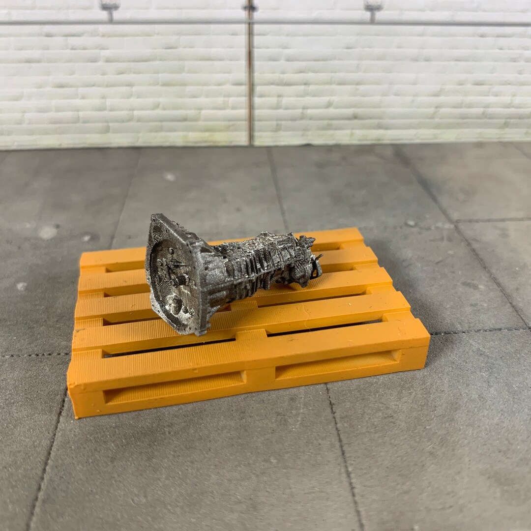 1-24 Diorama Engine Gearbox - Detailed Model Car Part for G-scale ...