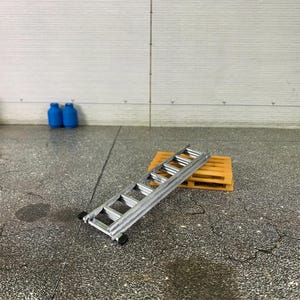 1-18 Scale Extendable Metal Ladder - Etsy
