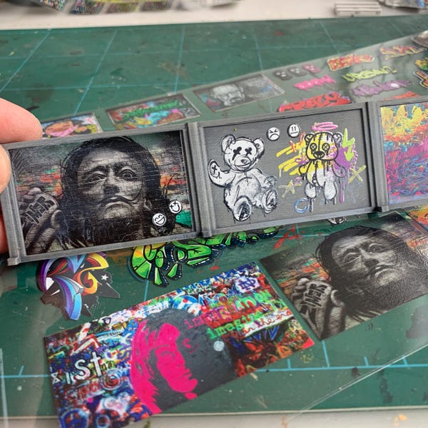 Model Graffiti Stickers - Etsy