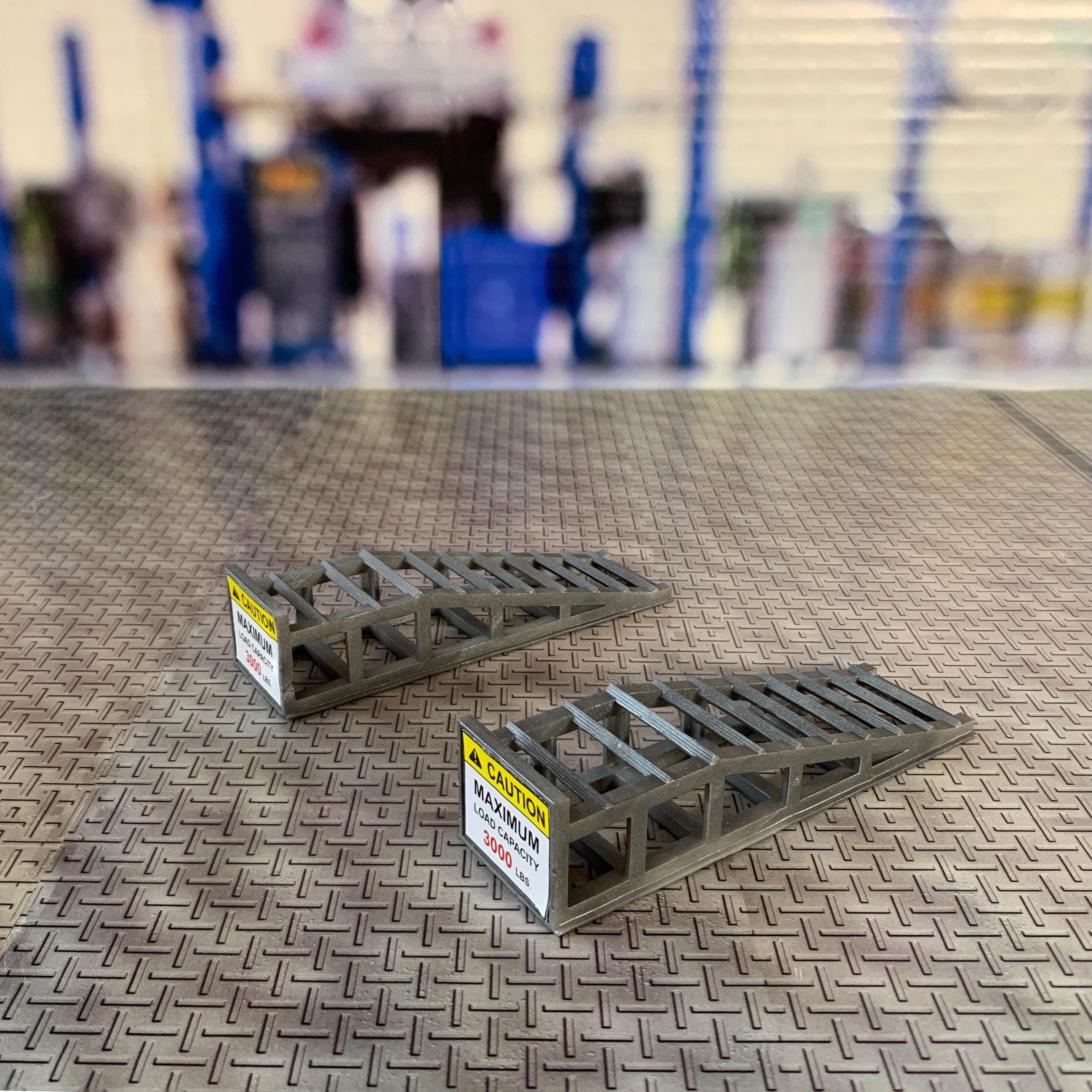 1:18 Scale Diorama Garage Car Model TOY Ramps Stands Set of 2 - Etsy